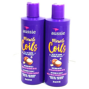Aussie | Hair | 2 Aussie Miracle Coils Sulfate Free Shampoo Paraben ...